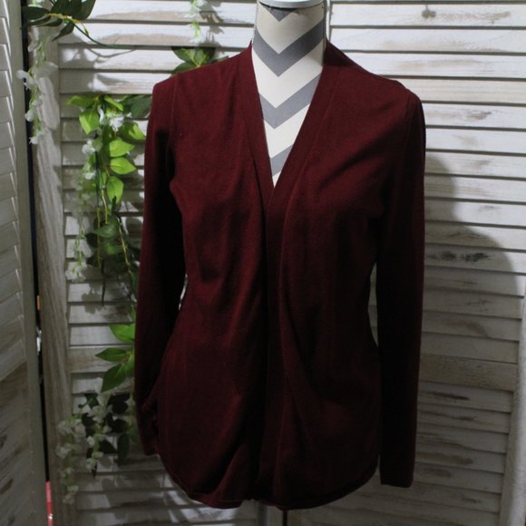 Maurices | Sweaters | Maurice Red Wine Cardigan 238 | Poshmark